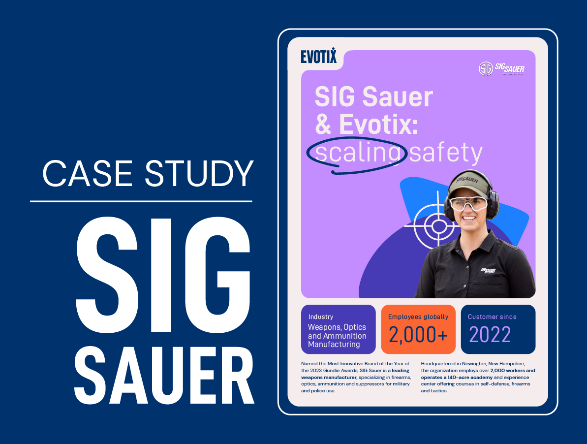 SIG Sauer Case Study | Evotix